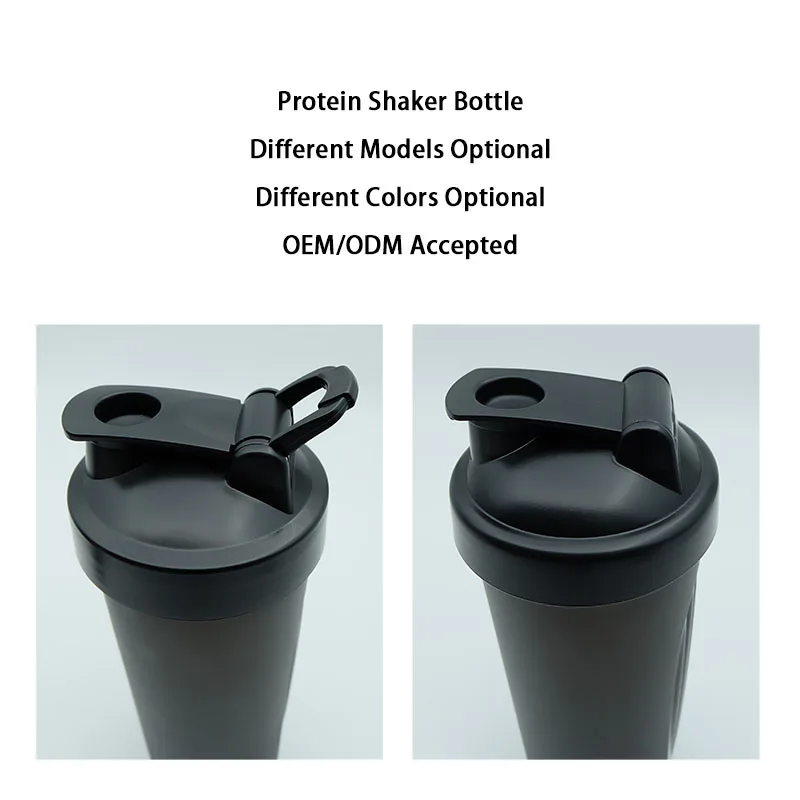 Custom Logo Bpa Free Sports Fitness Workout Protien Shake Gym Shakers Cup Protein Shaker Bottle ...