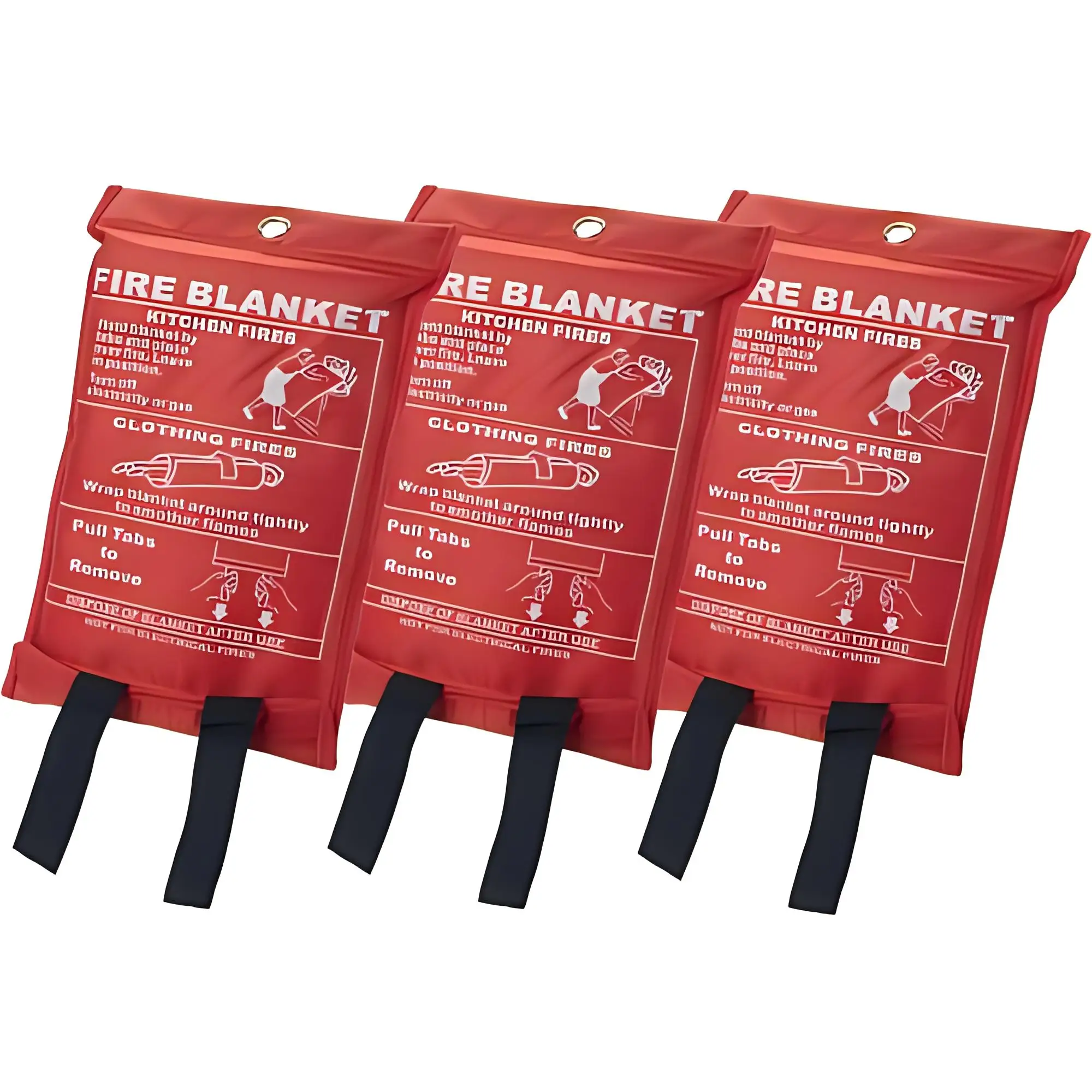 Custom Fiberglass Secucaptain Anti Emergency Fire Blanket