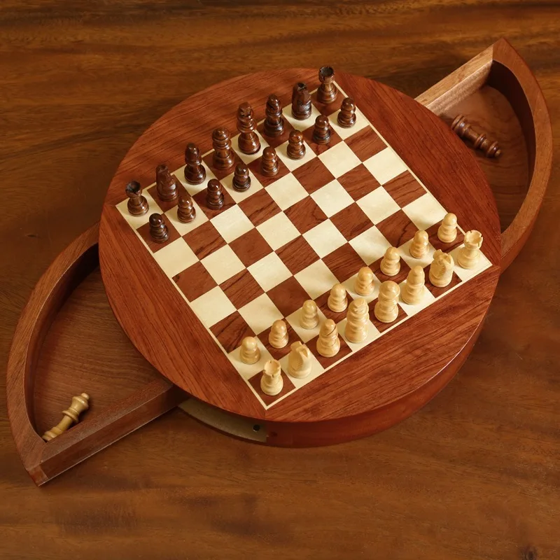 Octagon Board A Multi-sided Chessboard Magnetic Wooden Chess Set Wooden ...