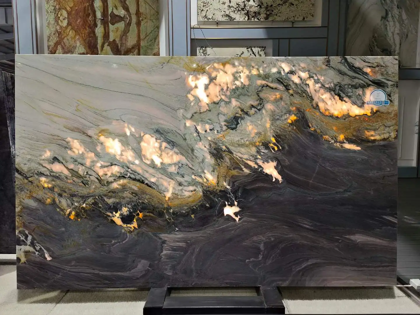 Natural Polished Brazilian Stone Slabs Macaubas Fantasy Quartzite For ...