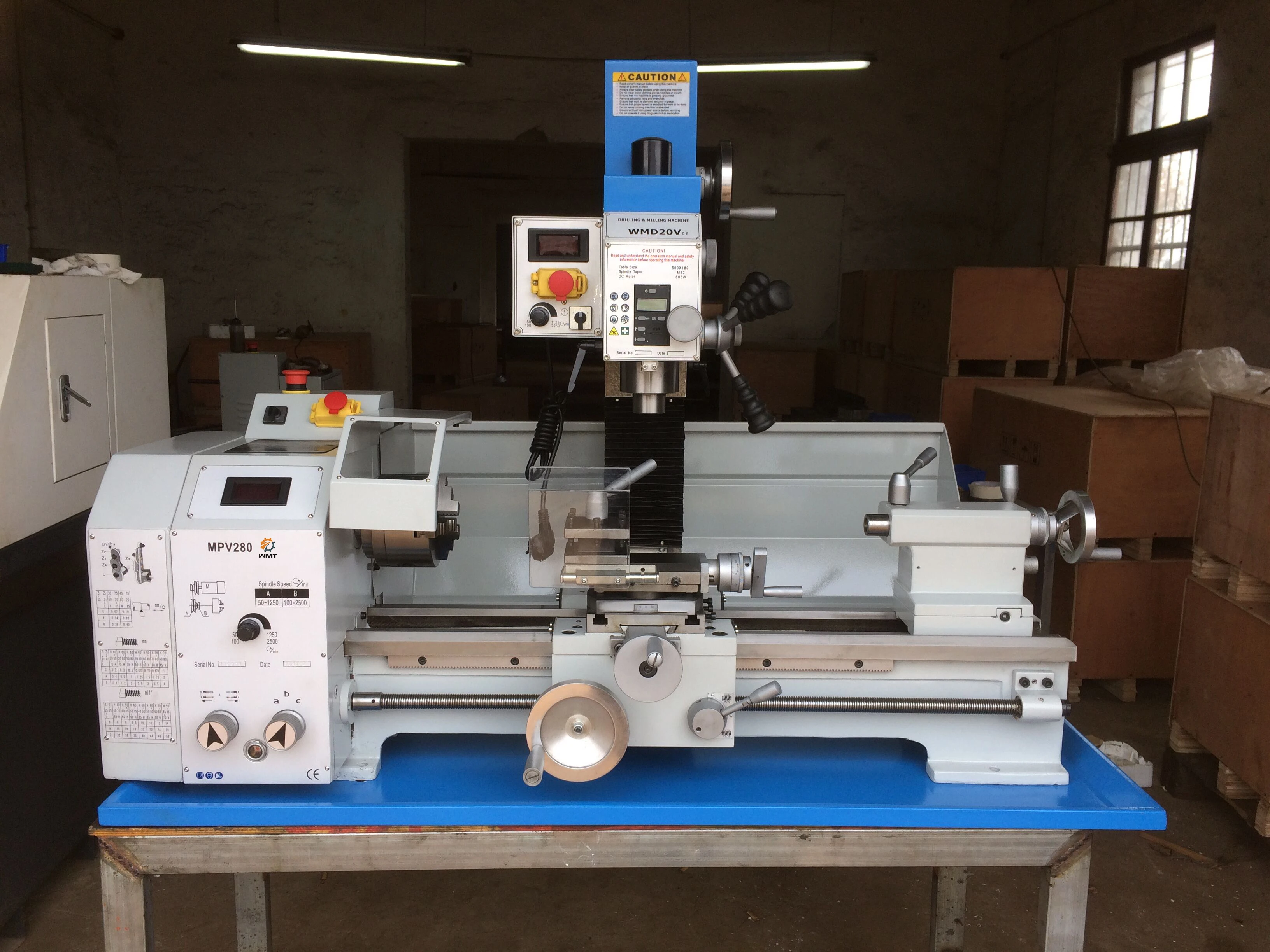 MPV280 Mini Hobby Lathe Machine - Easy to Operate with CE