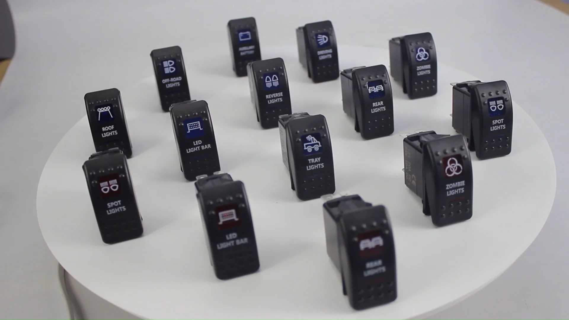 Carling 5 Pin Bar Rocker Switch 5 Terminal - Buy 5 Pin Bar Rocker ...