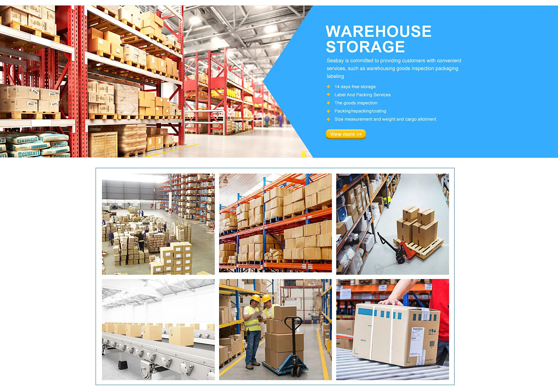 Seabay International Freight Forwarding Ltd. - Air Freight, Sea Freight