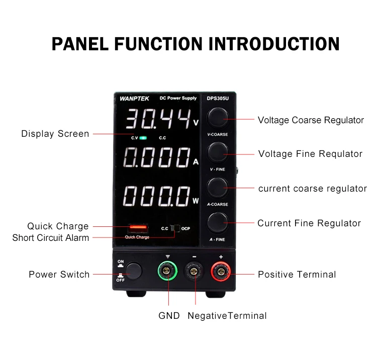 Dps3010u Desktop Power Supply High Precision Switching Dc Power Supply ...
