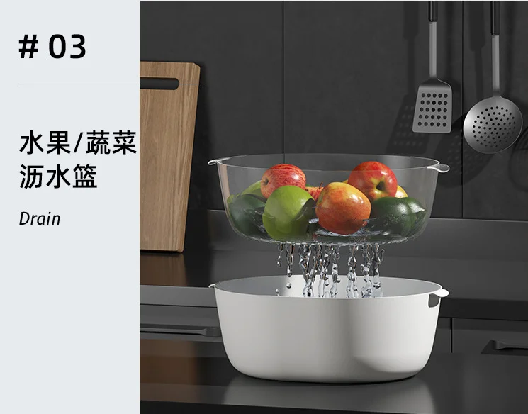 2023 New Upgraded 4 in 1 Meat Defroster with Draining Basket, Large ...