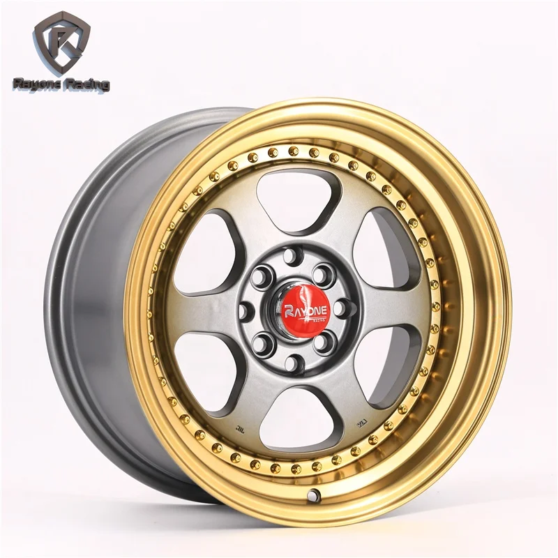 DM603 Factory Custom Hot Sale Deep Dish 14 Inch Mag Car Alloy Wheels