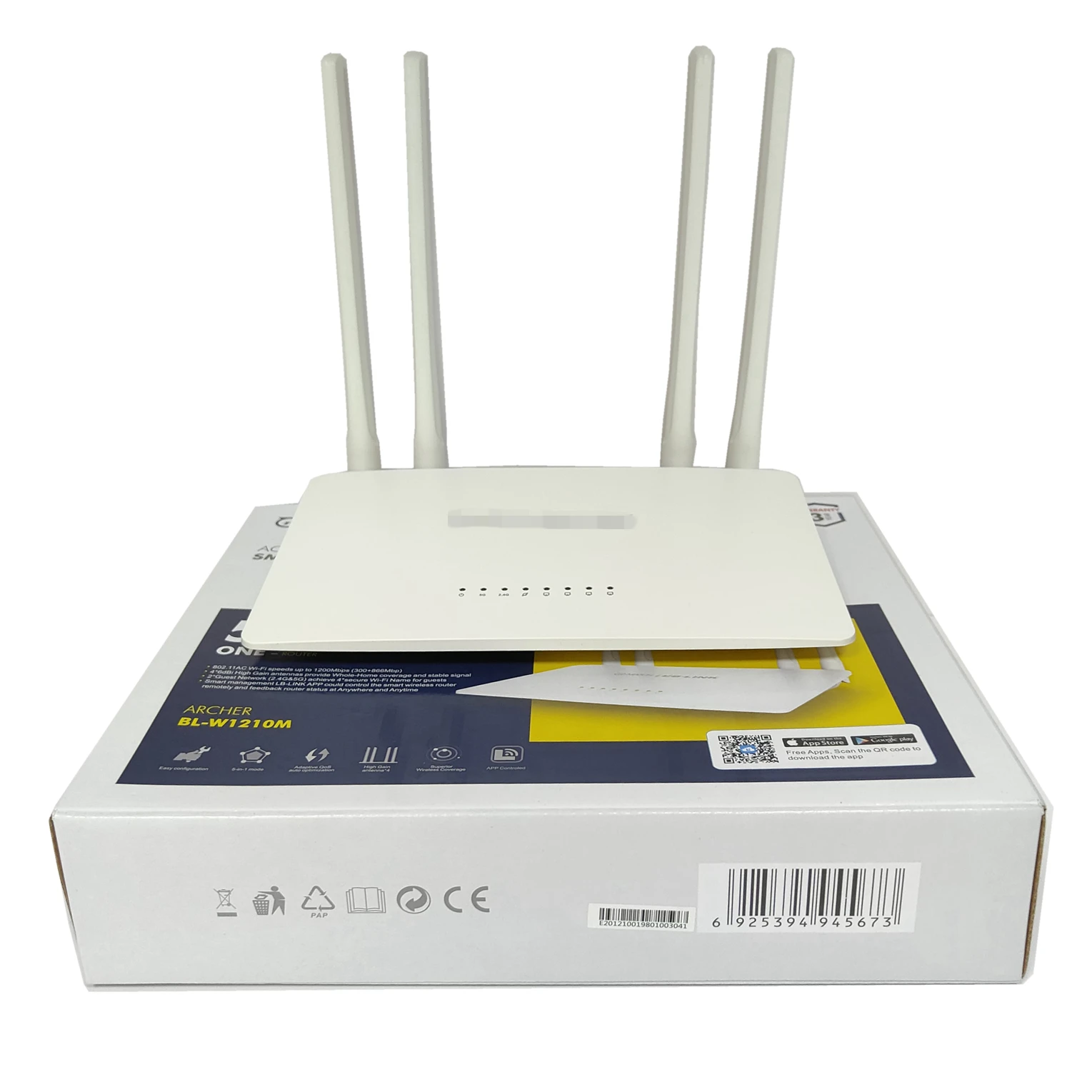 High Speed External Antenna Router Ethernet Routers Bridge Dual Band ...