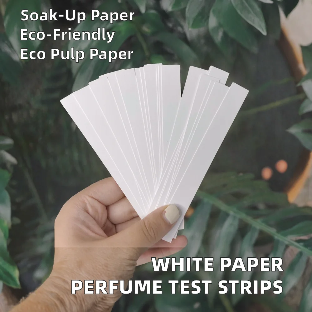 Fragrance Smelling Strips Perfume Tester Cards White Paper Screen ...
