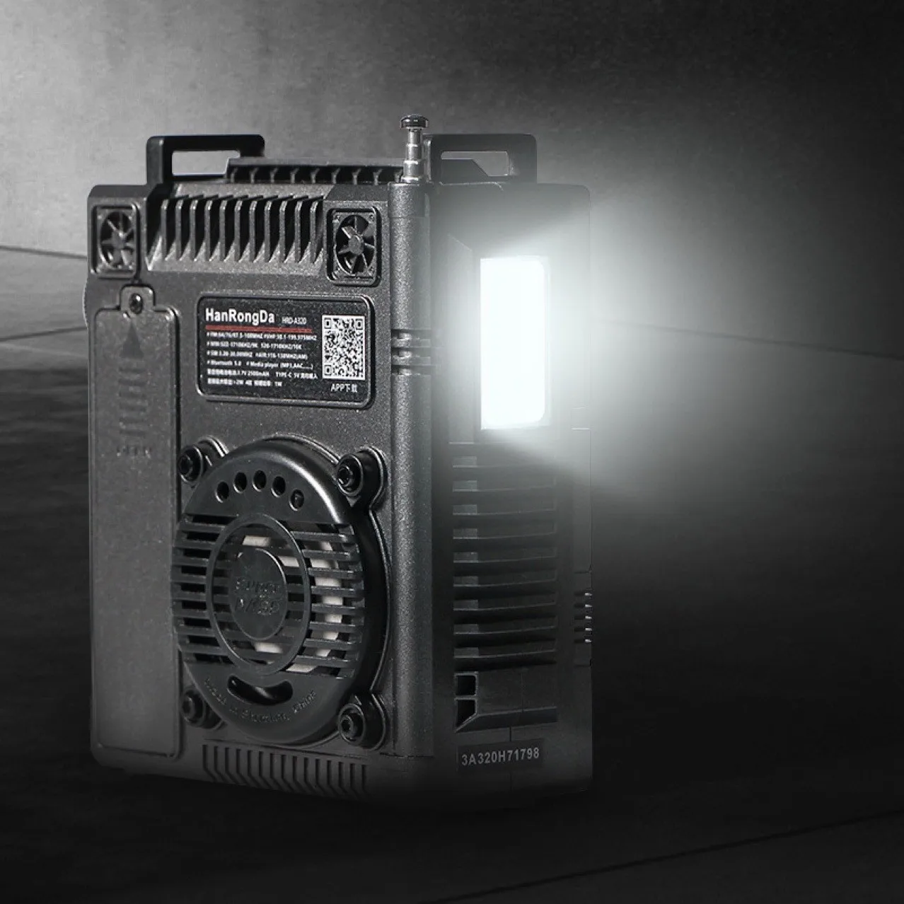 HRD-A320 Retro Bluetooth VHF & NOAA Weather Radio Receiver