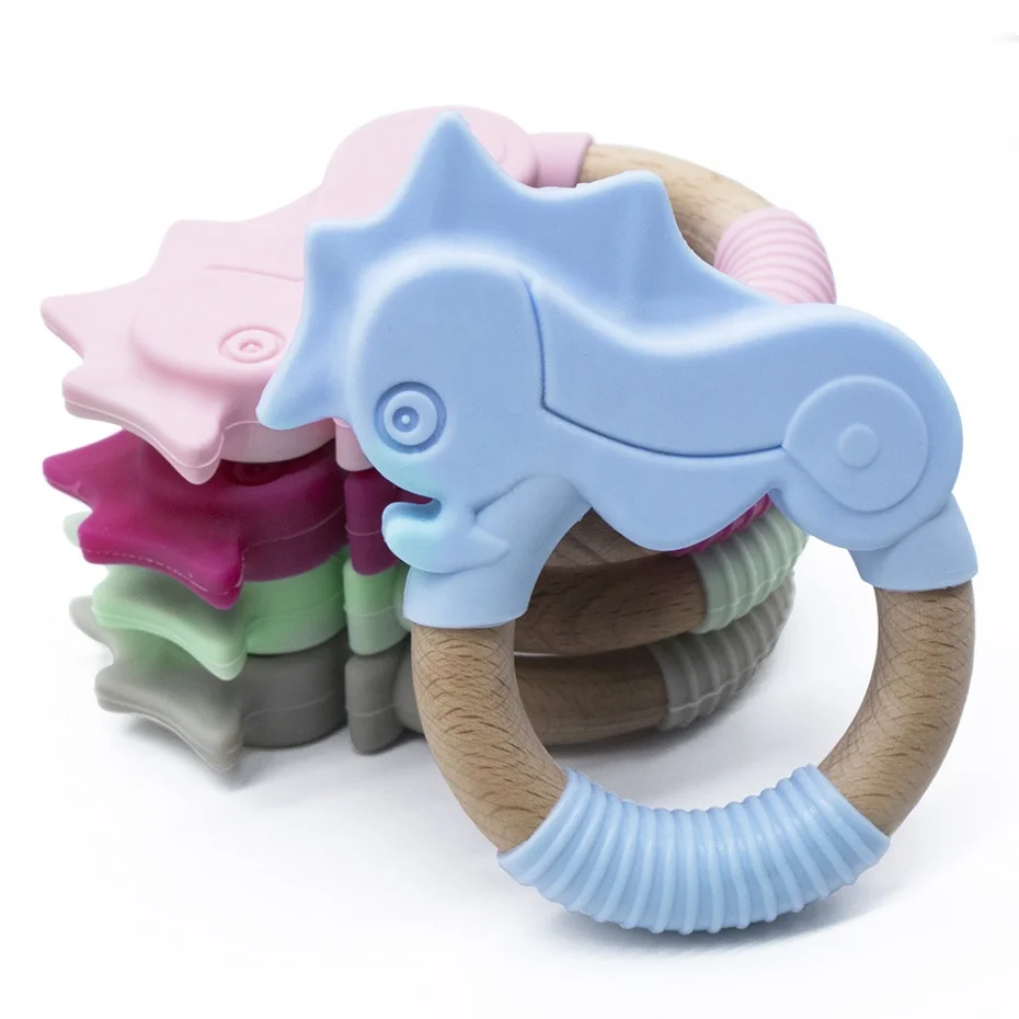 Amazon Hot Sale Food Grade Teether Silicone For Newborn Babies - Buy ...
