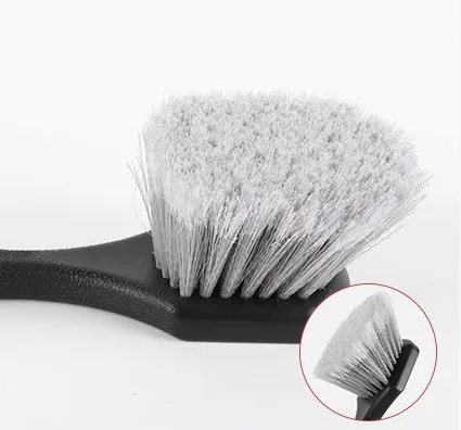 Pms Yellow Auto Detailing Cleaning Brush Pp Wash Rim Tire Washing Auto ...