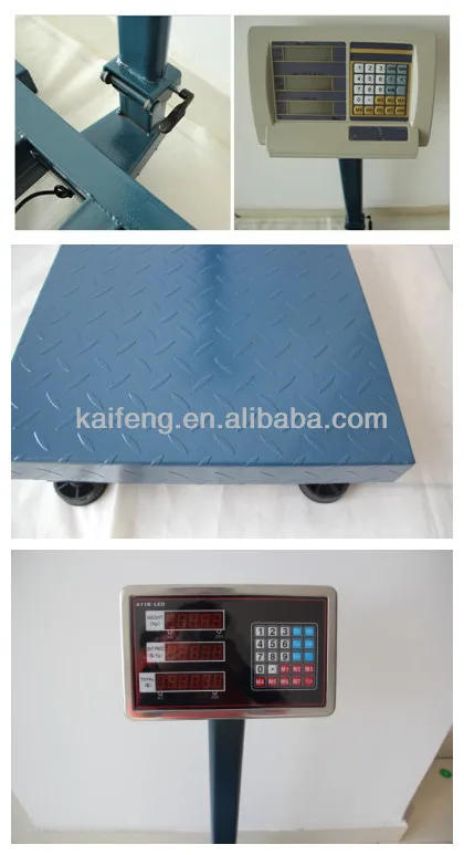 TCS 100KG Digital Platform Scale - Electronic Weighing Scale with Price ...