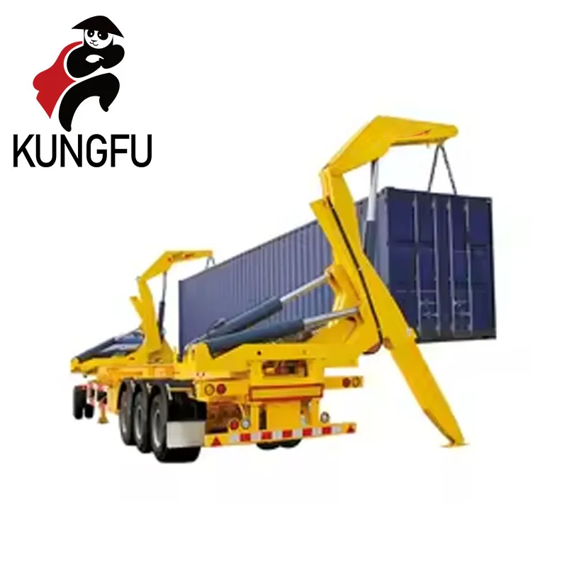 High Quality Side Loader Semi Trailer 3axle Container Side Loader Semi ...