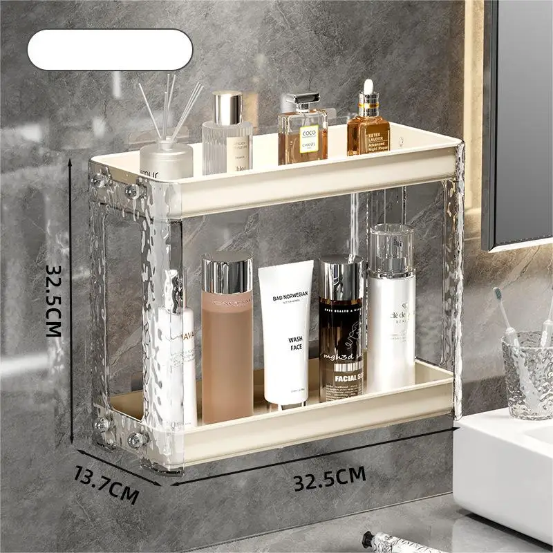 Space-saving Closet Organizer Clear Plastic Storage Rack Holder Storage ...