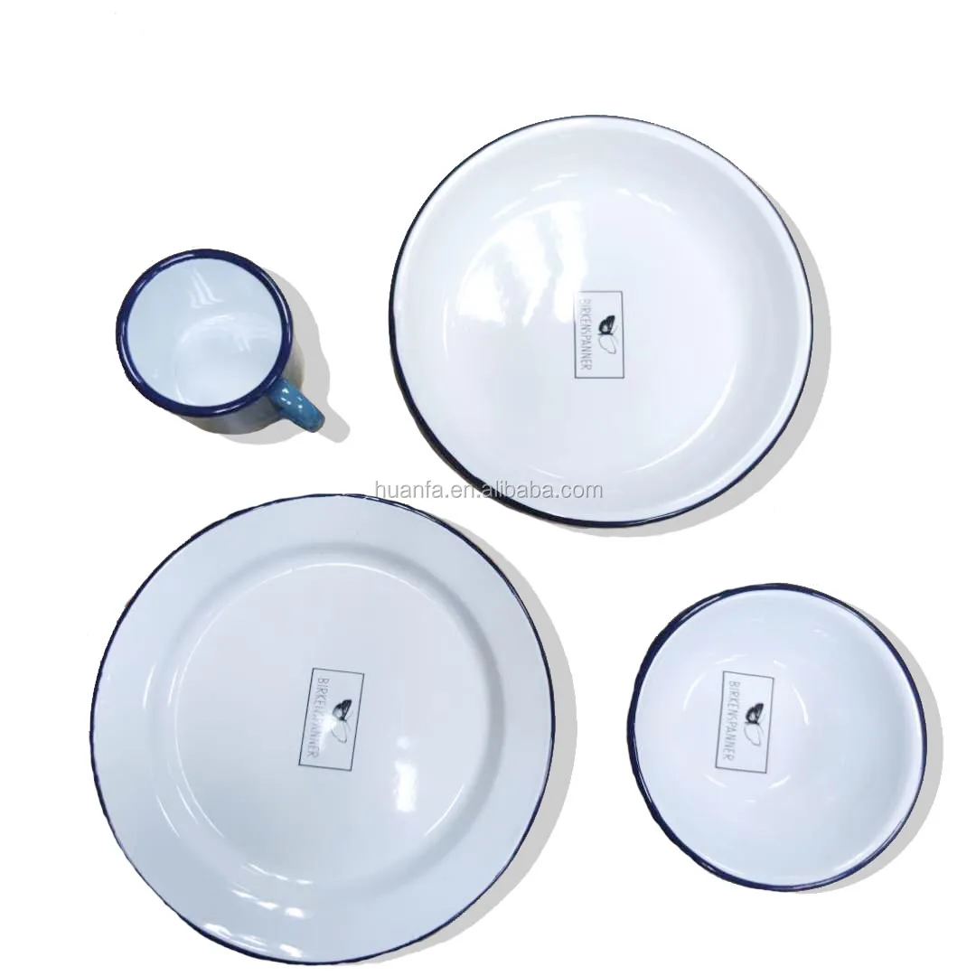 Huanfa Enamel Dinner Sets - Durable, Stylish, Sustainable