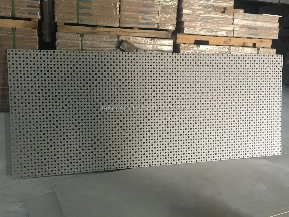 2400*1200 Perforated Gypsum Board Plasterboard Drywall - Buy High ...