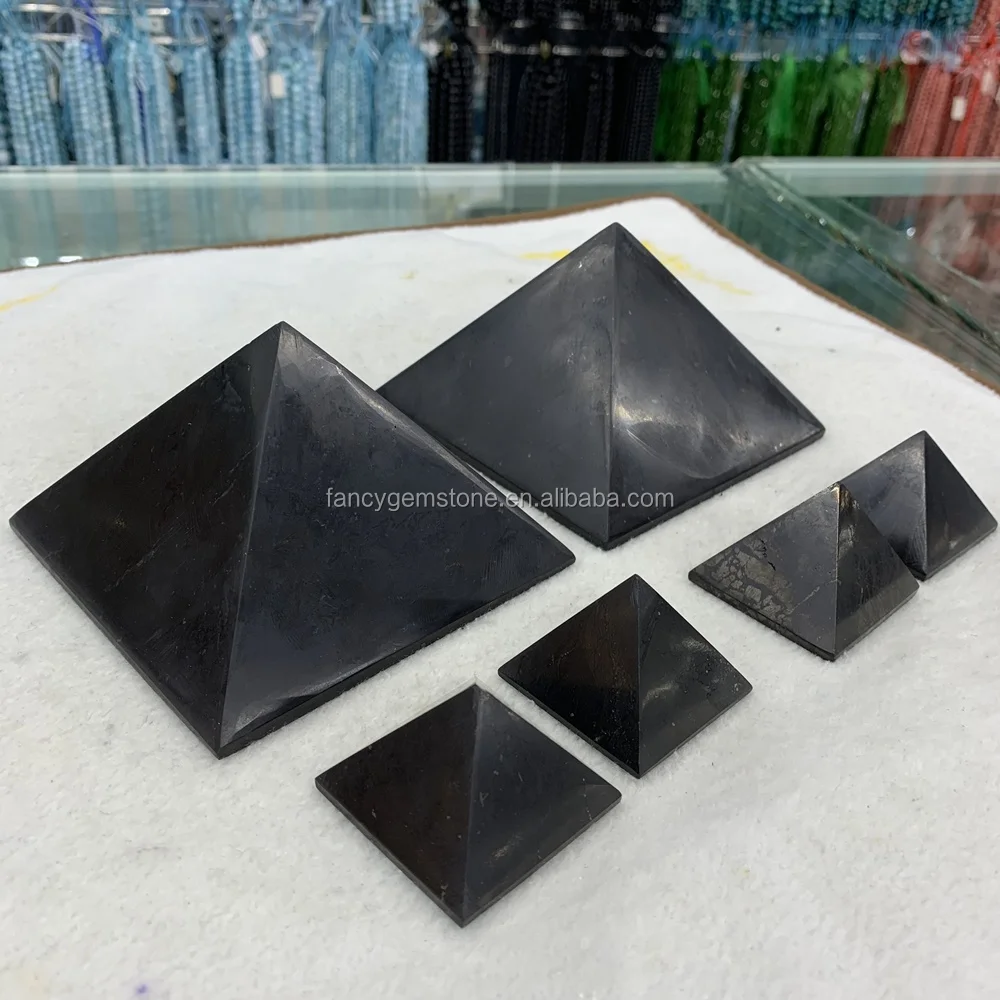 Shungite Pyramids - Natural Protection from EMF Radiation