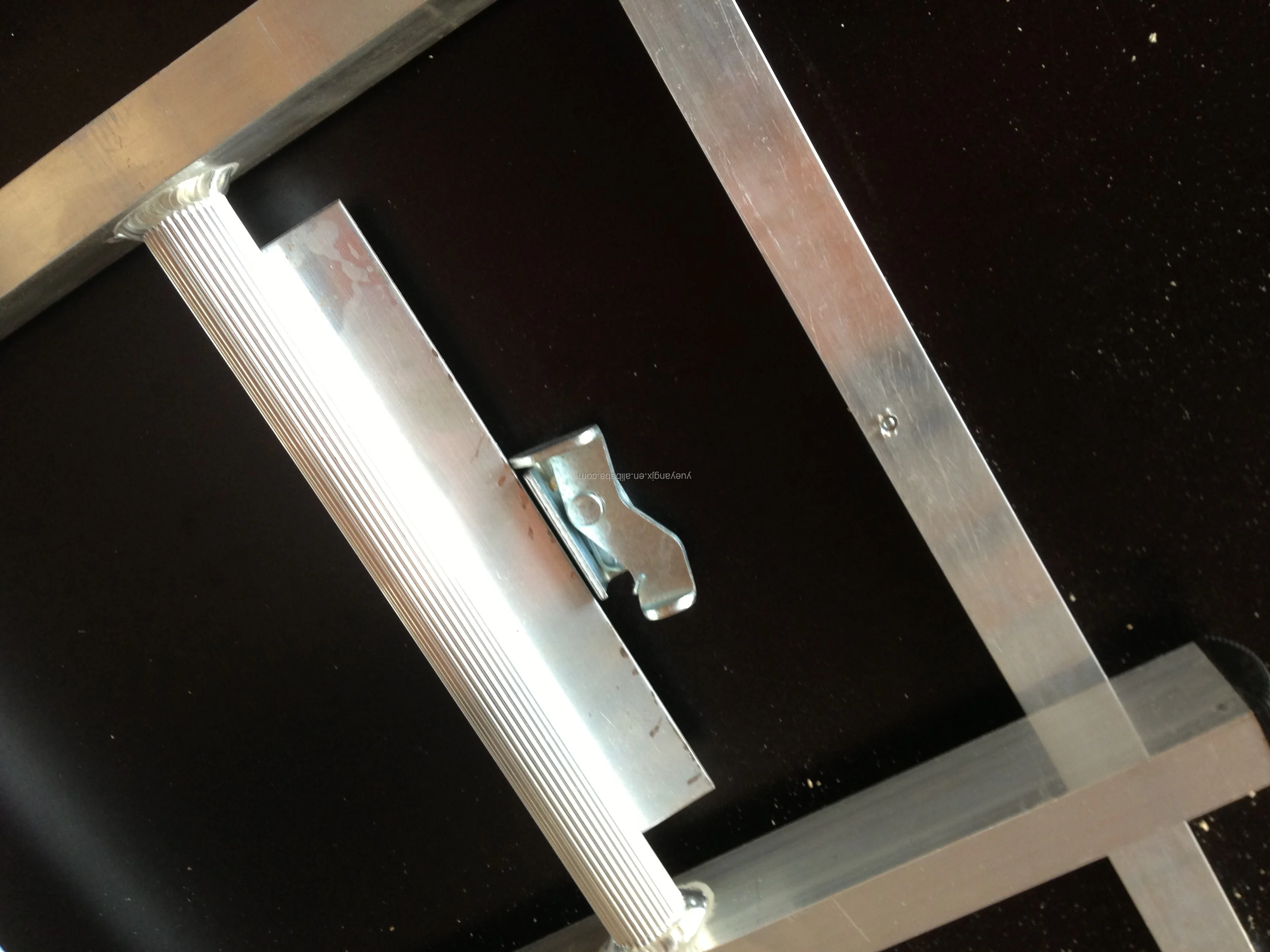 Layher Aluminium Plywood Scaffold Trap Door Plank Platform with Ladder