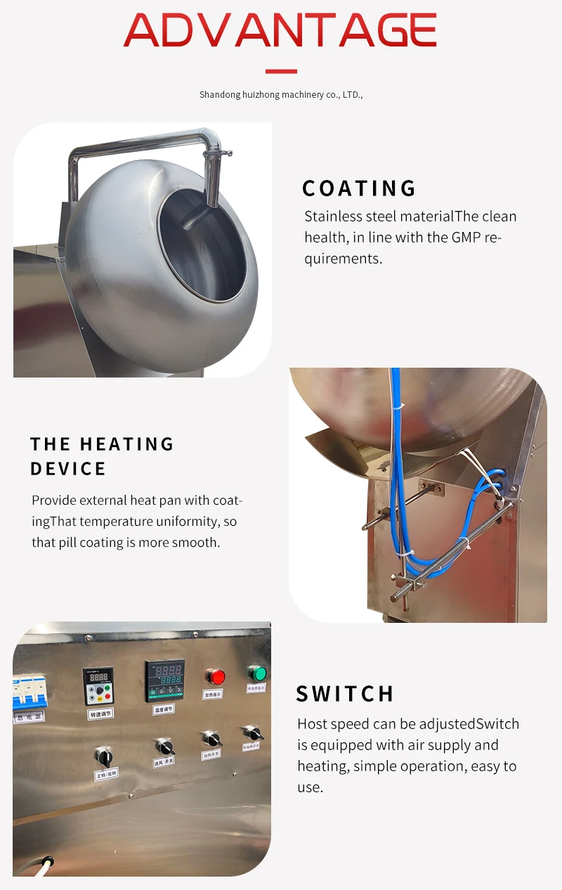 Automatic Chocolate Spraying Machine Peanut Nut Chocolate Coating ...