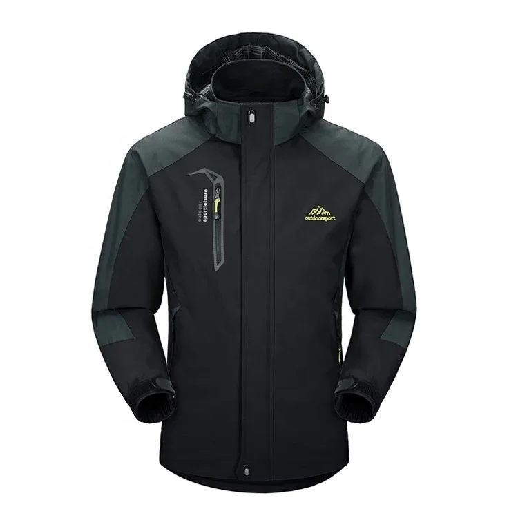 Outdoor Soft Shell Windbreaker Fishing Jacket Hoodie Outdoor Sports ...