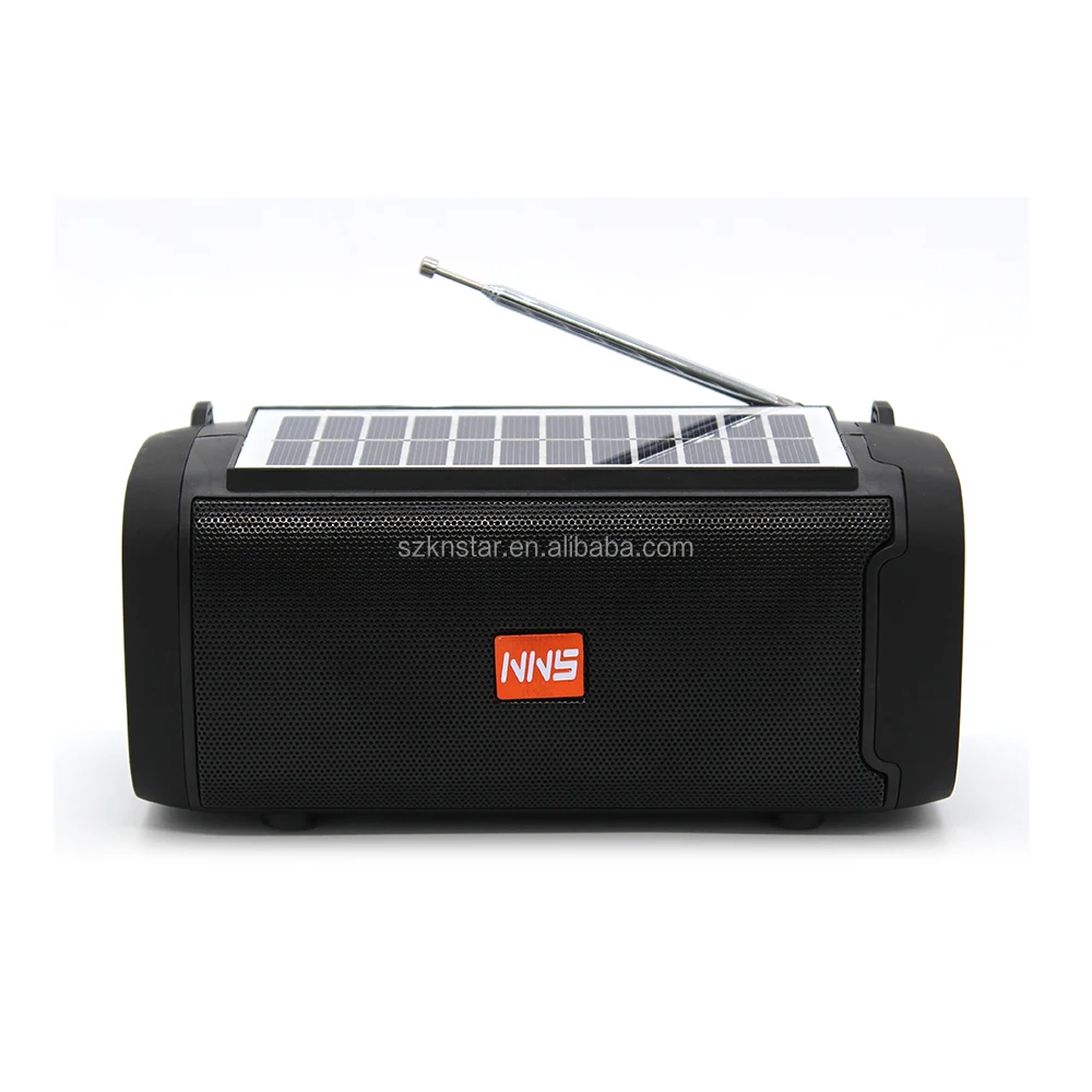 2019 Newest Nns Solar Fm Radio Speaker With Usb/tf Slot - Buy Fm Radio ...