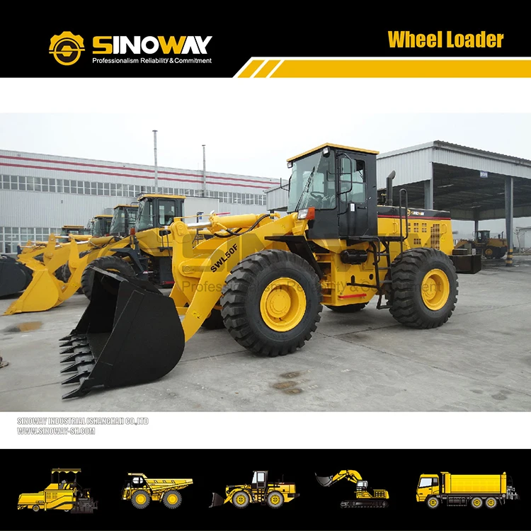 SINOWAY Payloader 5 Ton - Efficient Wheel Loader for Sale