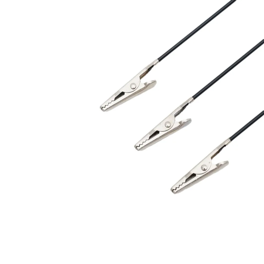 185mm Steel Wire Rope Metal alligator Clamp Clip with Insulation Sleeve ...