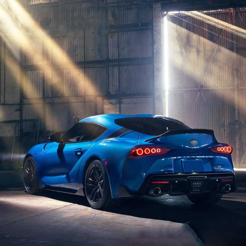 Vland Full Led Tail Lights For Toyota Gr Supra 2019-present 5th Gen ...