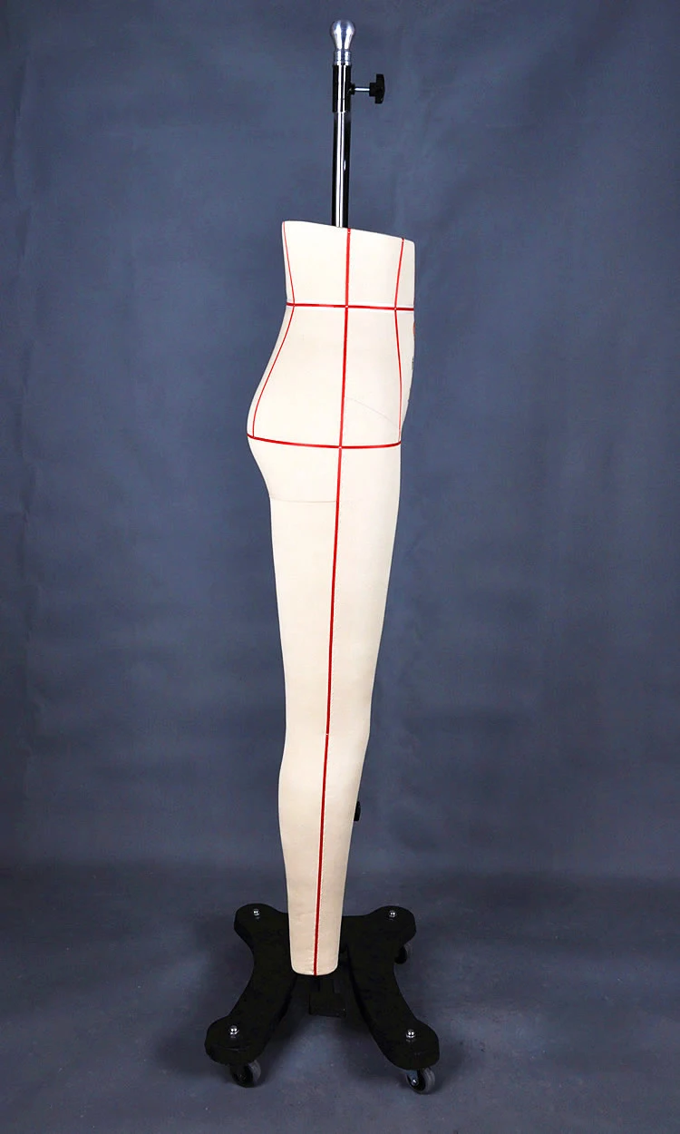 Adjustable Lower Body Mannequin Leg Form for Dressmaking