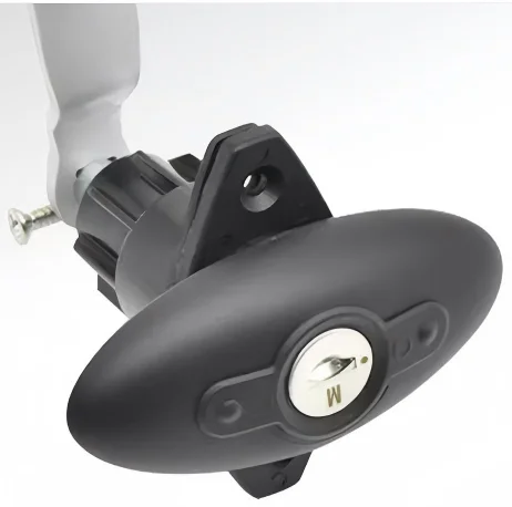Motorhome Cabin Door Lock with Elliptical Handle Rotary Compression ...
