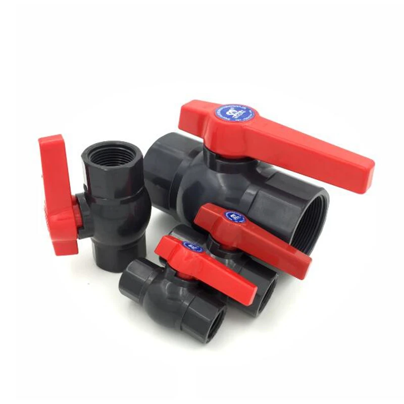 Dn15-dn100 Pvc Upvc Plastic Compact Ball Valve - Buy Pvc Ball Valve ...