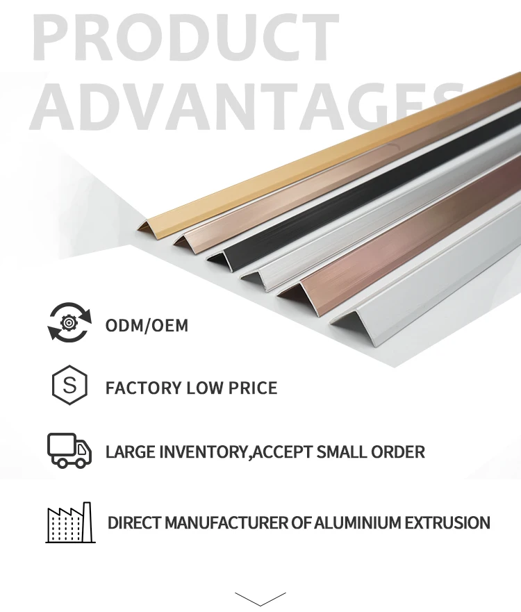 LENWA ALUMINIUM Angle Trim Profile - Durable & Versatile