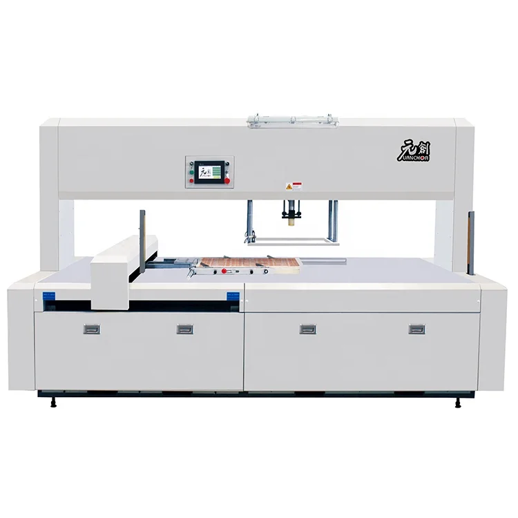 Automatic Blanker Strapping And Blanking Die Cutting Cardboard Blanking ...