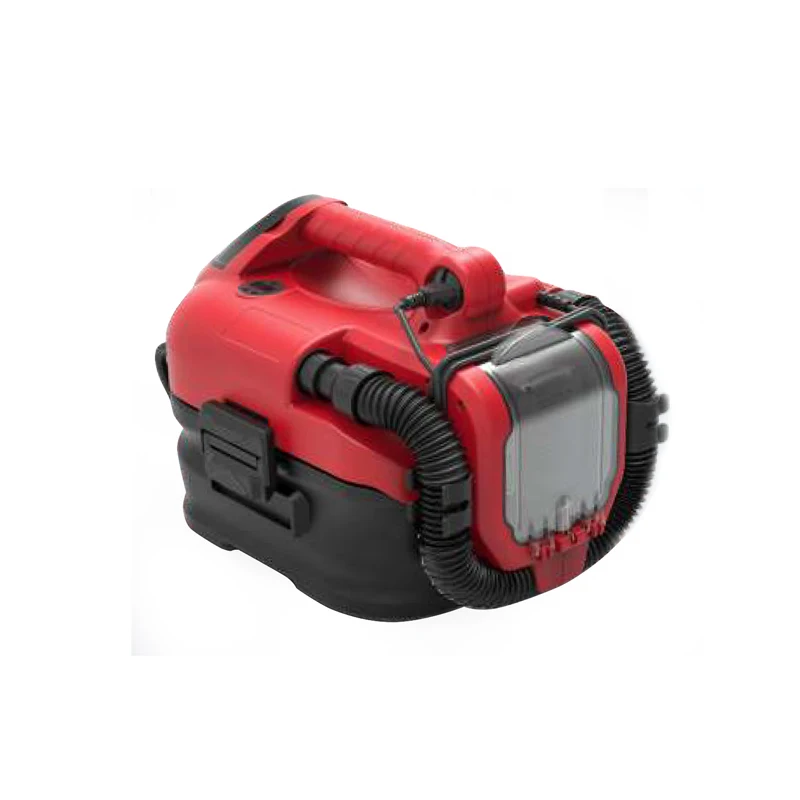 Hantechn DC18v Lithium Battery Portable Wet Dry Cyclone Vacuum Cleaner ...