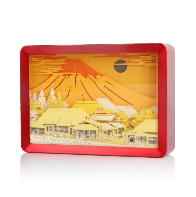 Wholesale Hot Selling Shadow Box Frame With Led Paper Cut Shadow ...