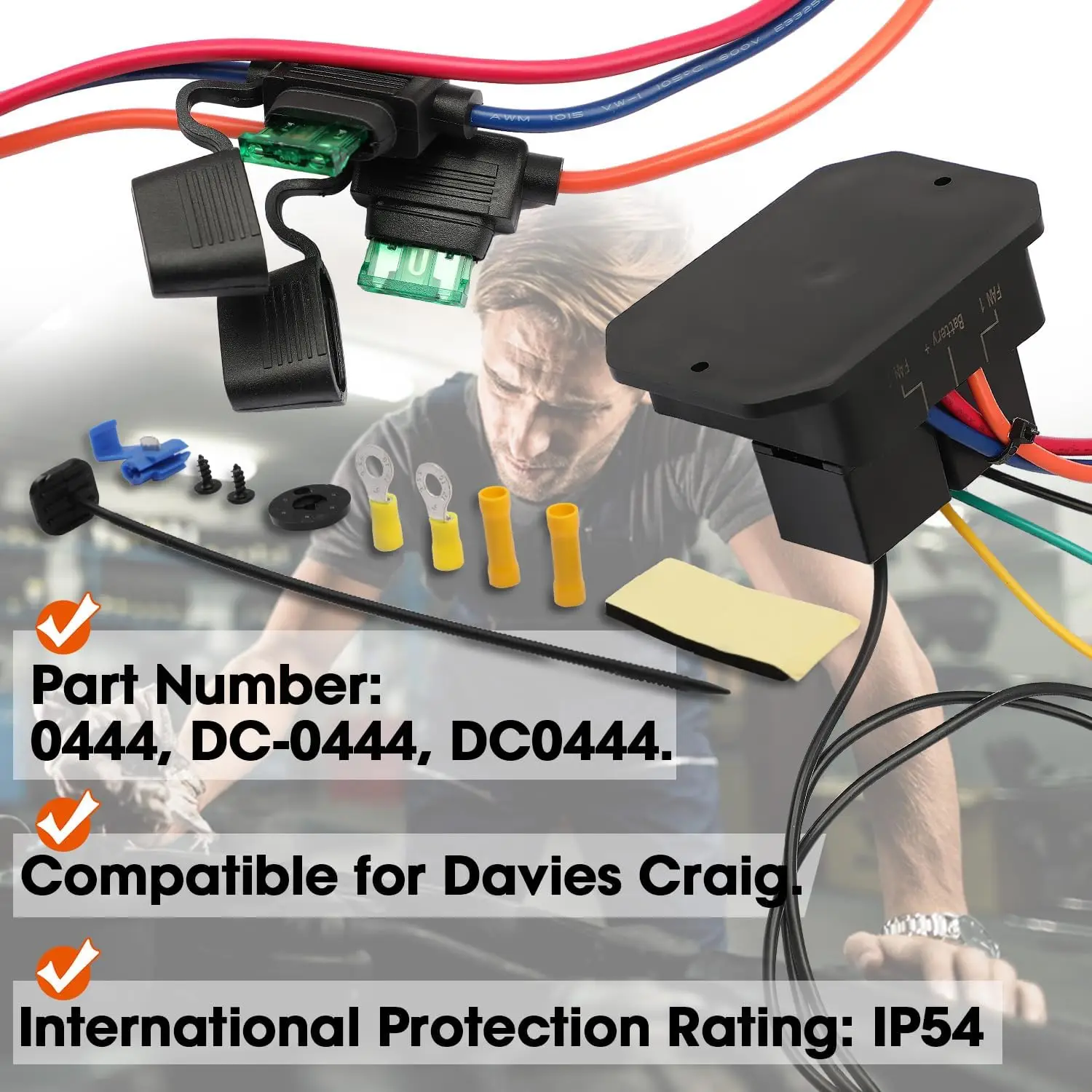 40A 12V Thermatic Controller for Cooling Fan Control