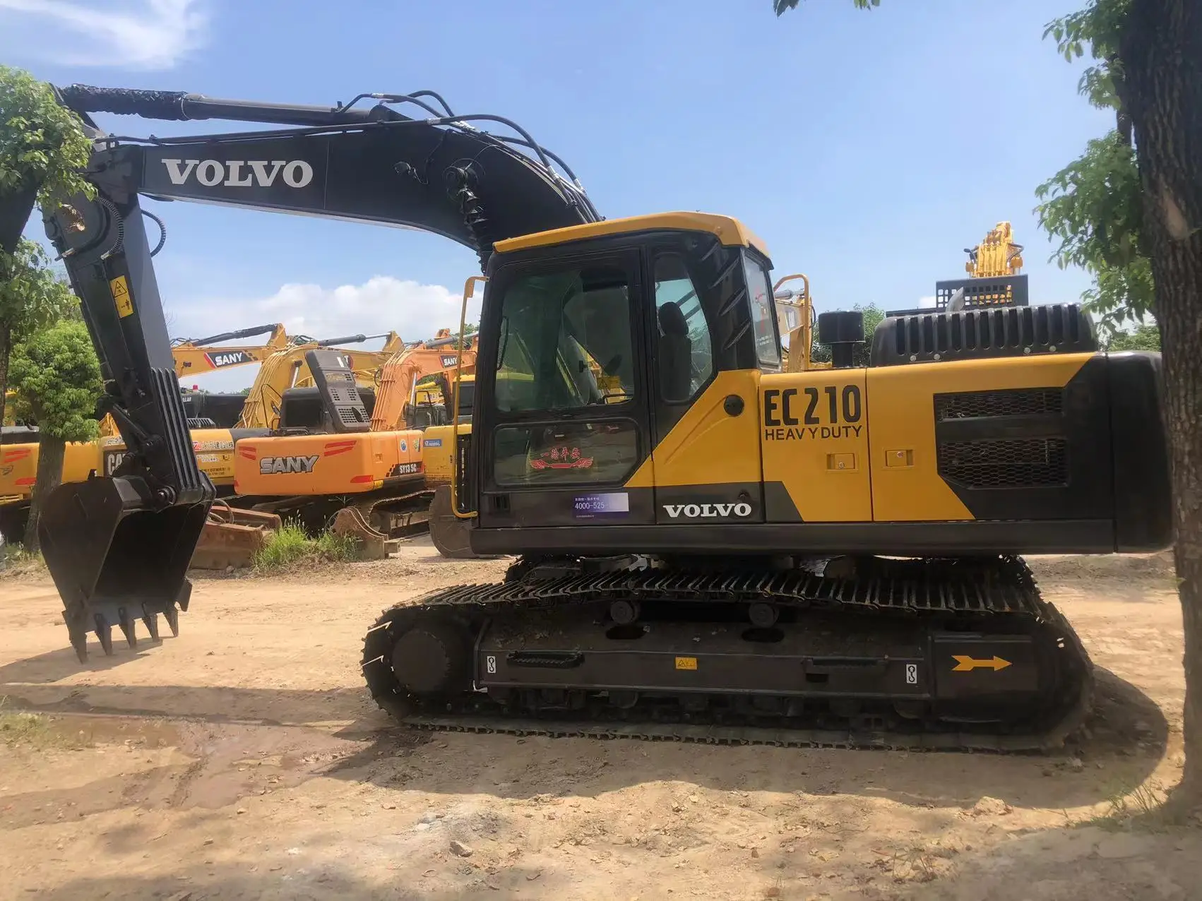 Used Volvo Ec210 Ec200 Excavator Crawler For Sale 20ton Volvo 210blc ...