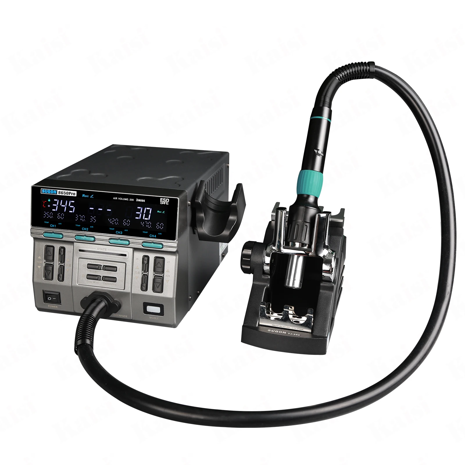 Sugon 8650 Pro Curved Hot Air Gun - Adjustable Temperature Electric ...