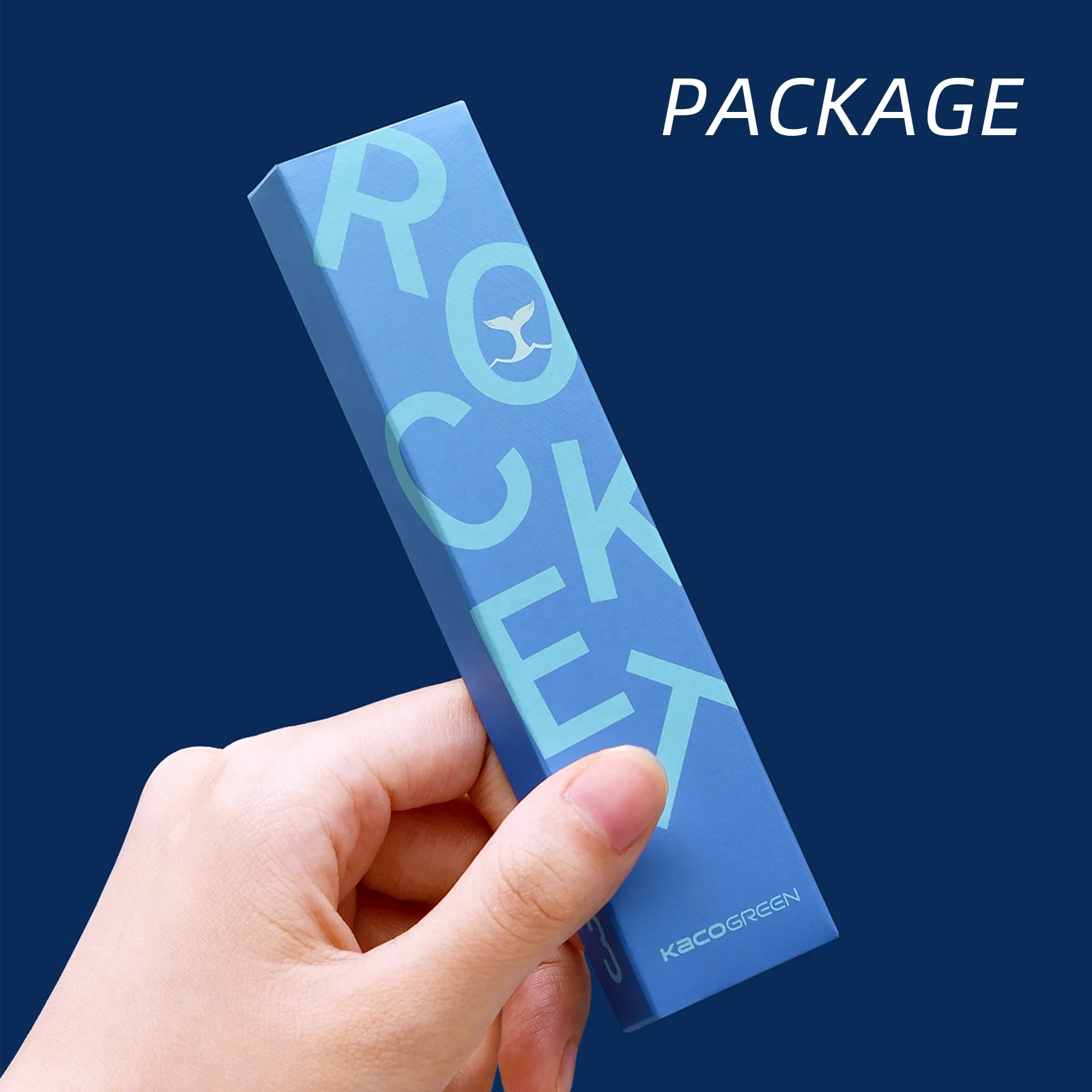 Kaco Rocket Sea1 Retractable Gel Ink Pens Set 0.5mm Fine Point,Black ...