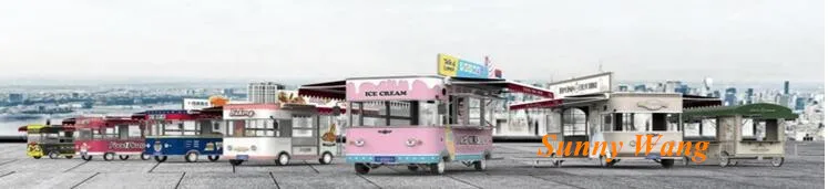 OEM 7m Long Concession Food Cart - Durable & Versatile