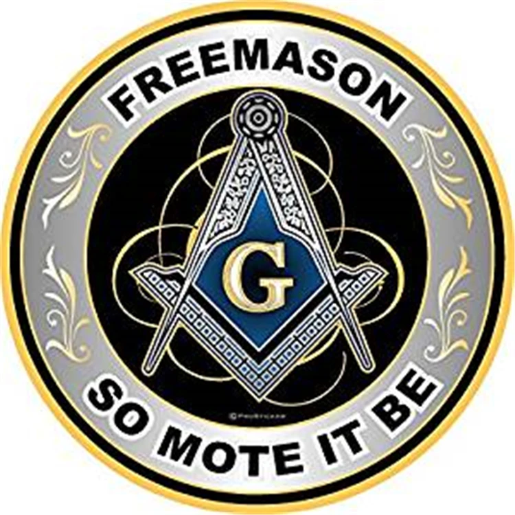 Masonic Square And Compasses,Masonic Auto Emblem,Car Truck Motorcycle ...
