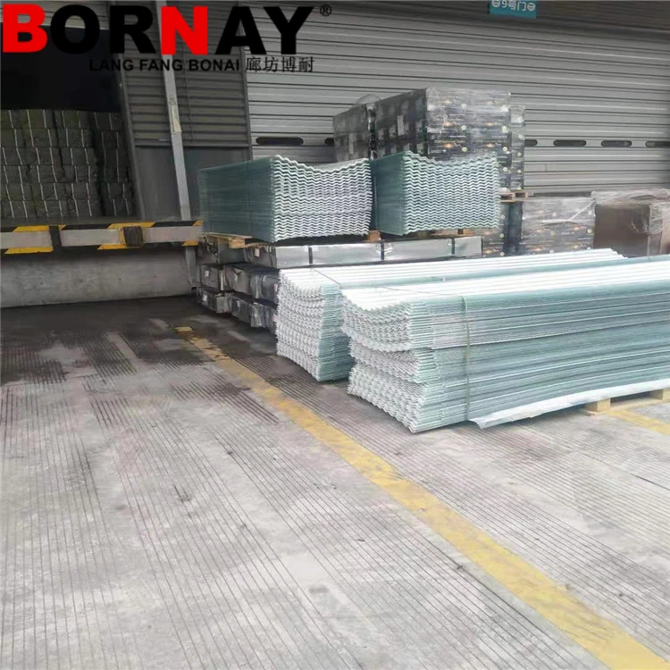 Langfang Bonai Roof Tiles Corrugated Fibreglass Reinforced Plastic ...