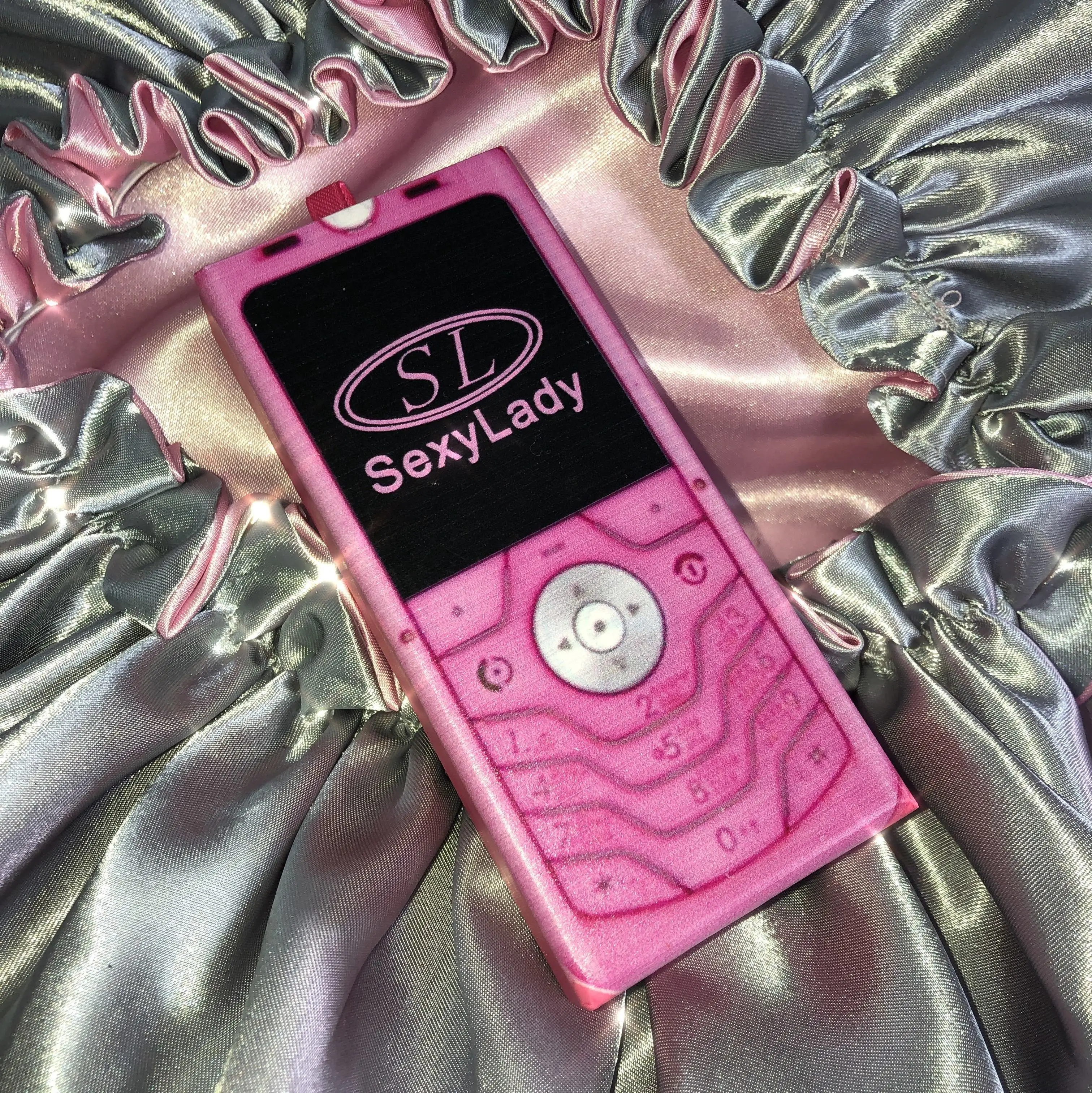 Wholesale Mink Lash With Custom Call Phone Pattern Eyelash Packaging ...