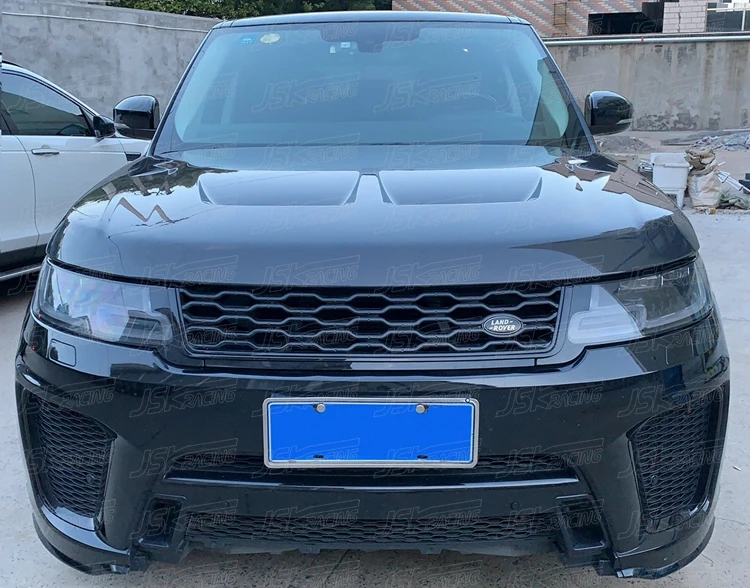 SVR STYLE CARBON FIBER HOOD for 2014-2019 LAND ROVER RANGE ROVER SPORT