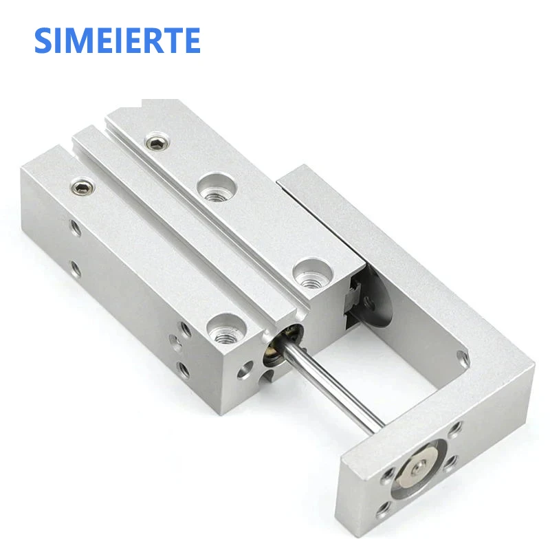 Simeierte Type Precision Pneumatic Cylinder Linear Side Rail Guide Rod ...