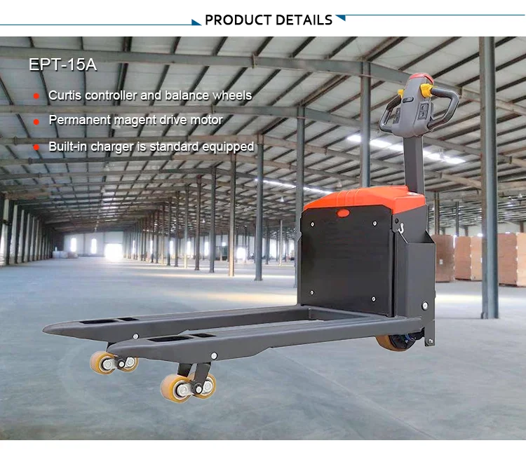 Li-ion Battery Electric Hand Pallet Truck 1.5T EPT20-15ET2