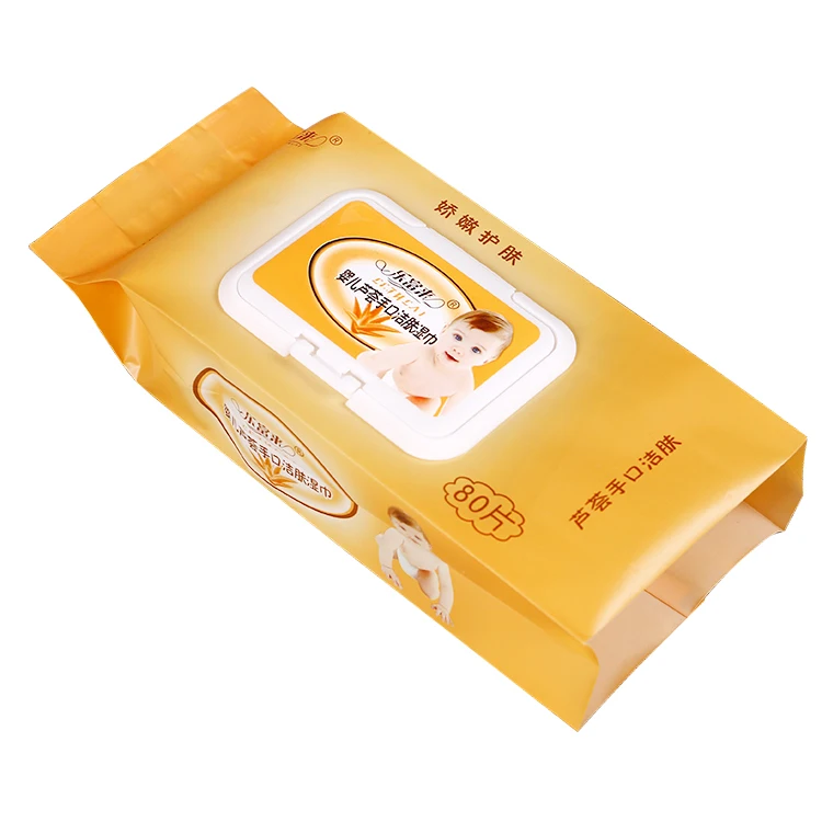 Wholesale Custom Printed Logo Wet Wipes Disposable Wet Wipes Packaging ...