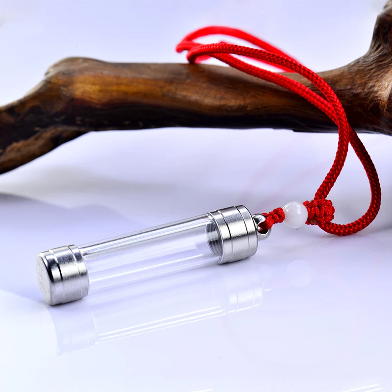 Stainless Steel Openable Cylinder Container Tube Urn Keepsake Cremation ...