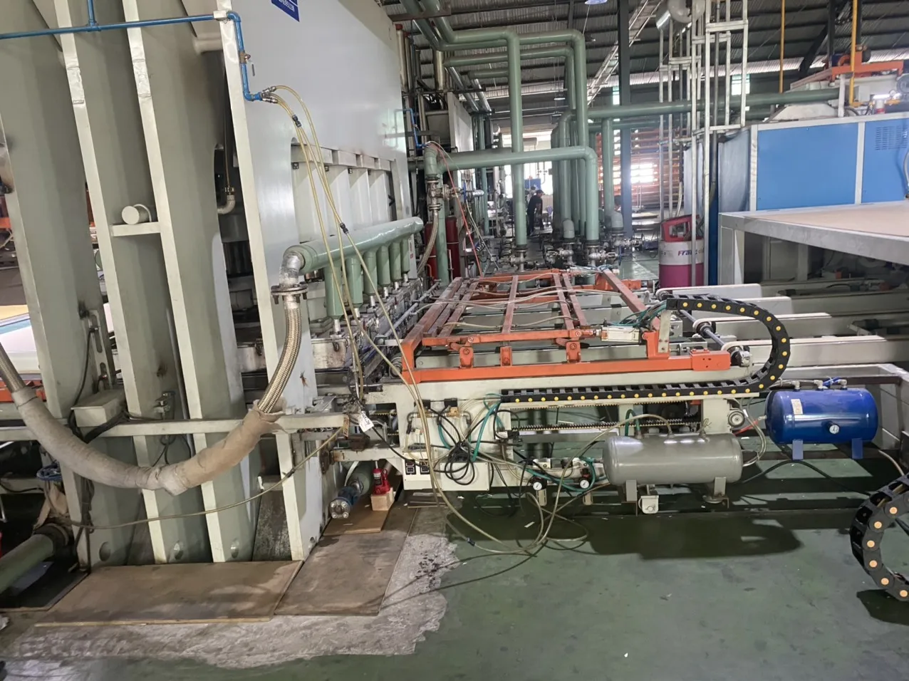 White Melamine Wood Grain Melamine Faced Plywood 15mm 18mm Carb P2 E0 ...