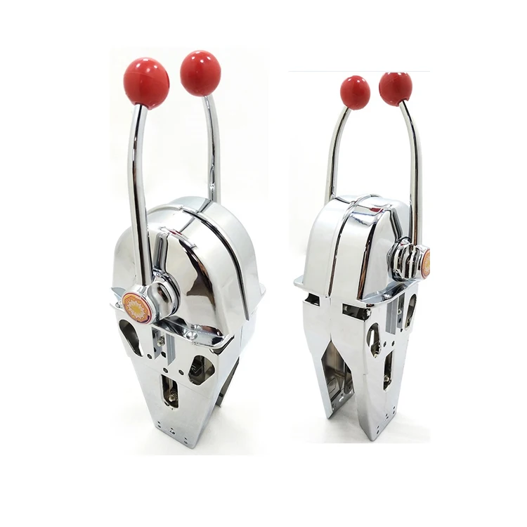 Marine Morse Throttle Control - Twin Lever Handle Throttle Head